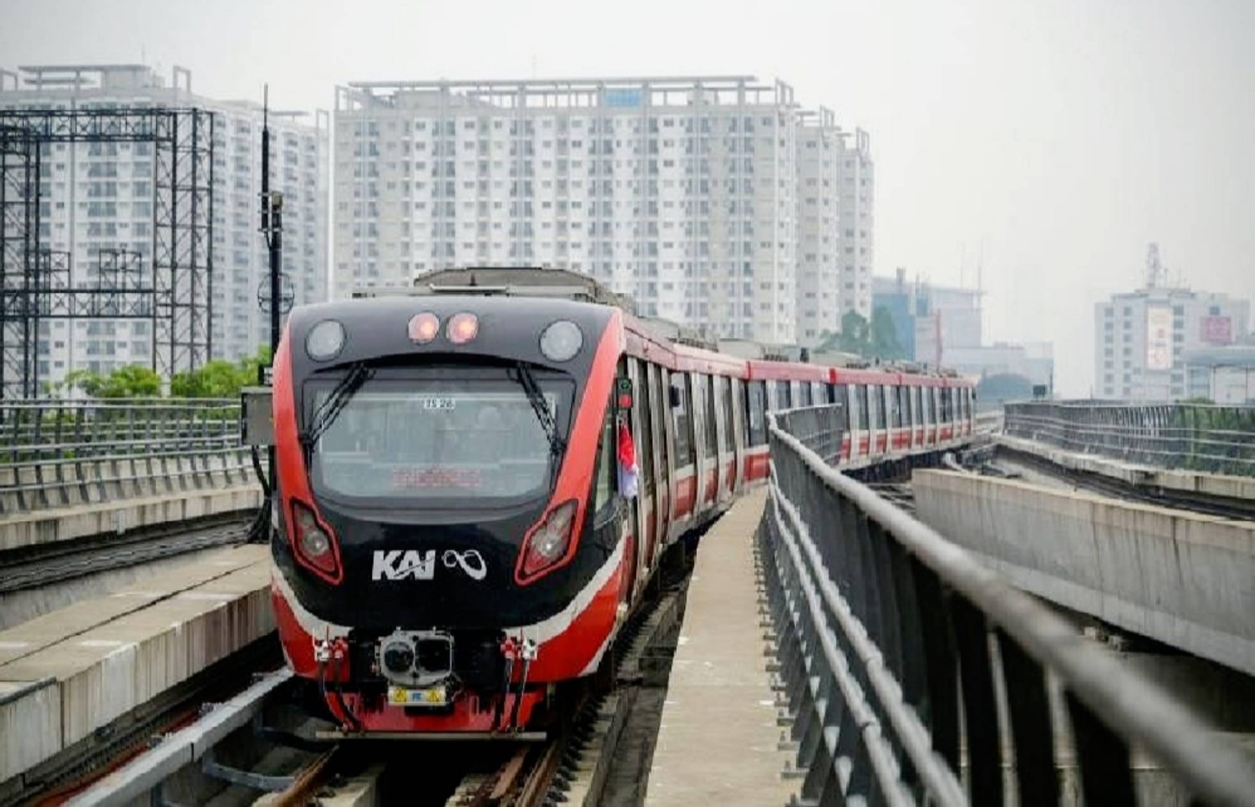 New LRT system launched to ease traffic and pollution in Jakarta