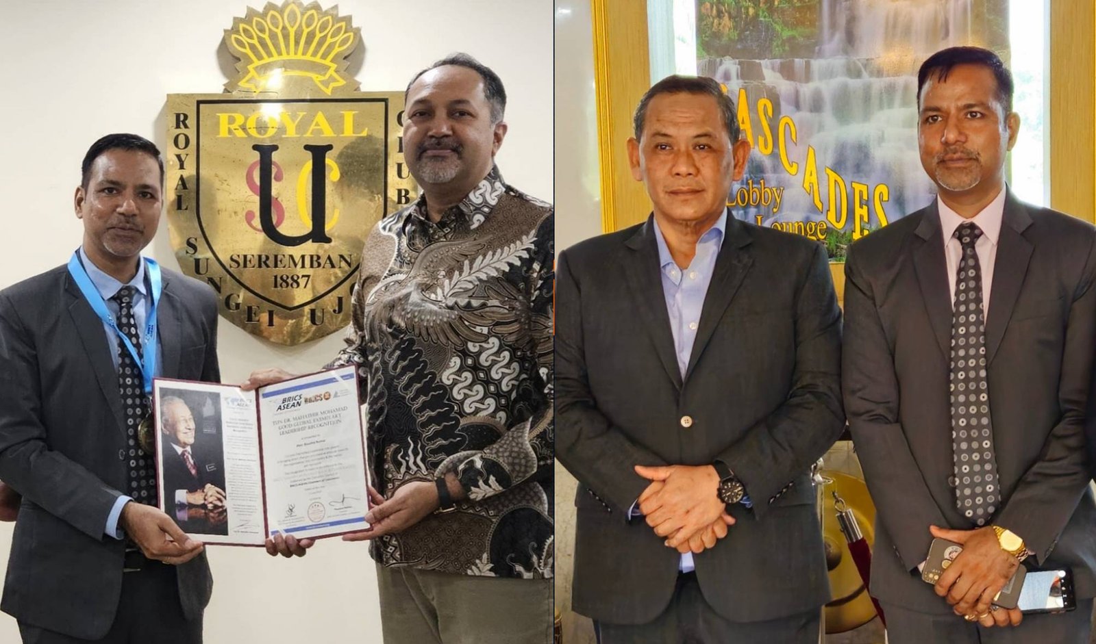 Kaushal Kumar of India Honoured with Special Award in Malaysia